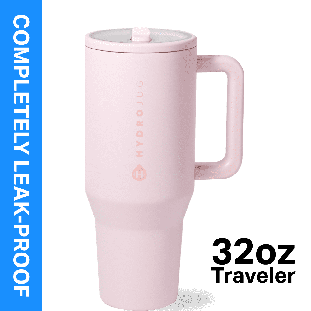 HydroJug Traveler 32 oz Stainless Steel Insulated Tumbler with Handle ...