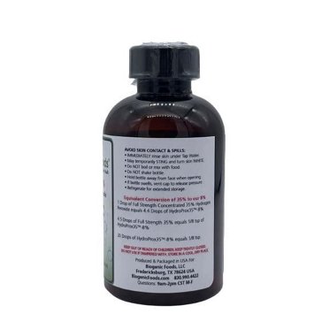 HydroProx 35 - Pure Food Grade Hydrogen Peroxide - Diluted to 8% for Un ...