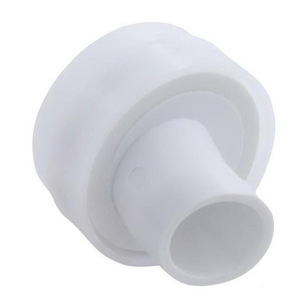 HydroQuip 1.187 in. Single Port Flow Path Nozzle, White - Walmart.com