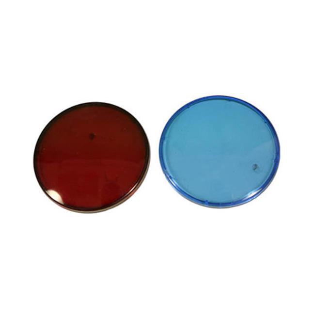 HydroQuip 3.5 in. Waterway Light Lens Set, Red & Blue - Walmart.com