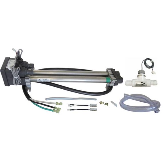 HydroQuip 4.0kw Low Flow Double Barrel Auto-Reset HL Heater Assembly ...