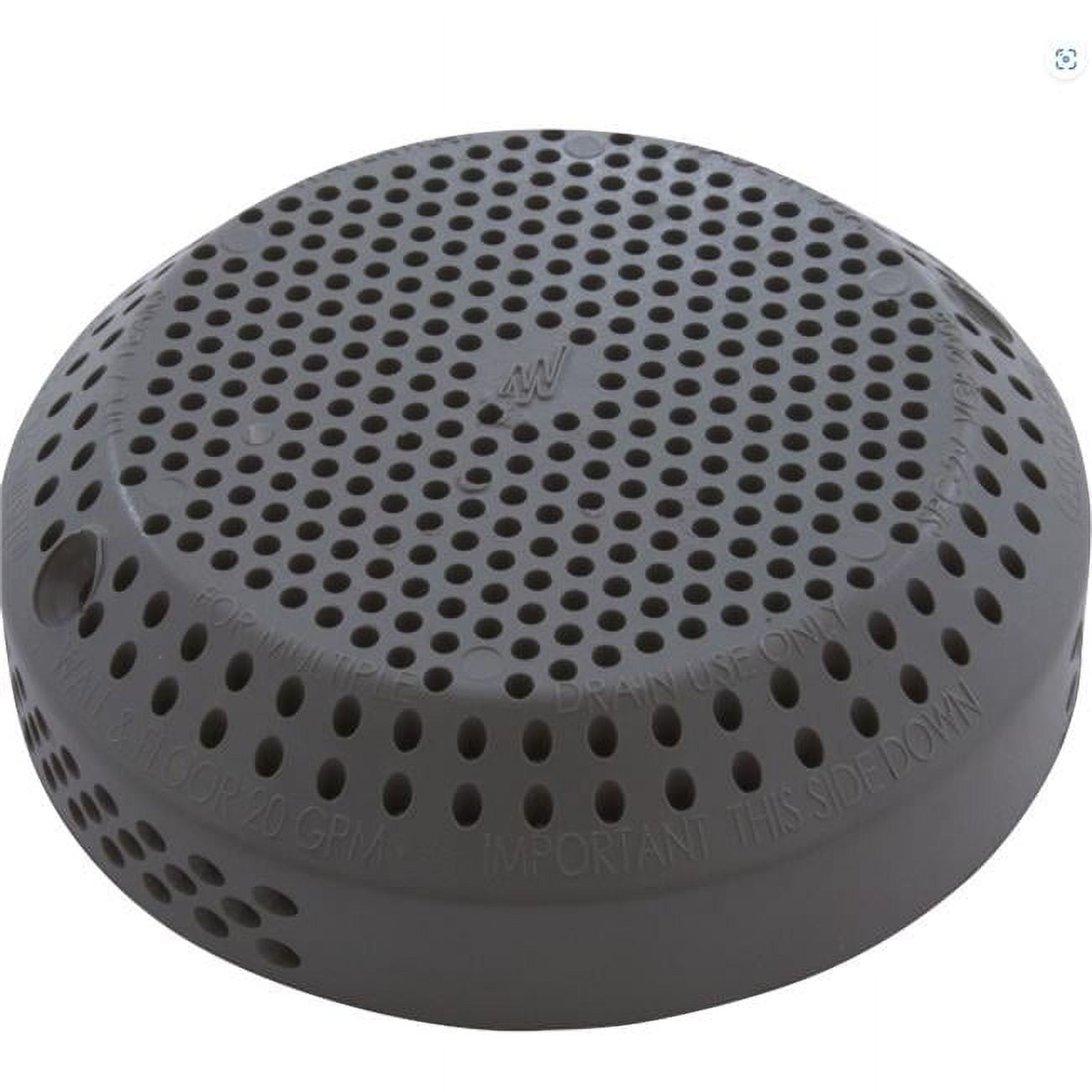 HydroQuip 642-3257V 3.5 in. Waterway Suction Drain Cover with Screw ...