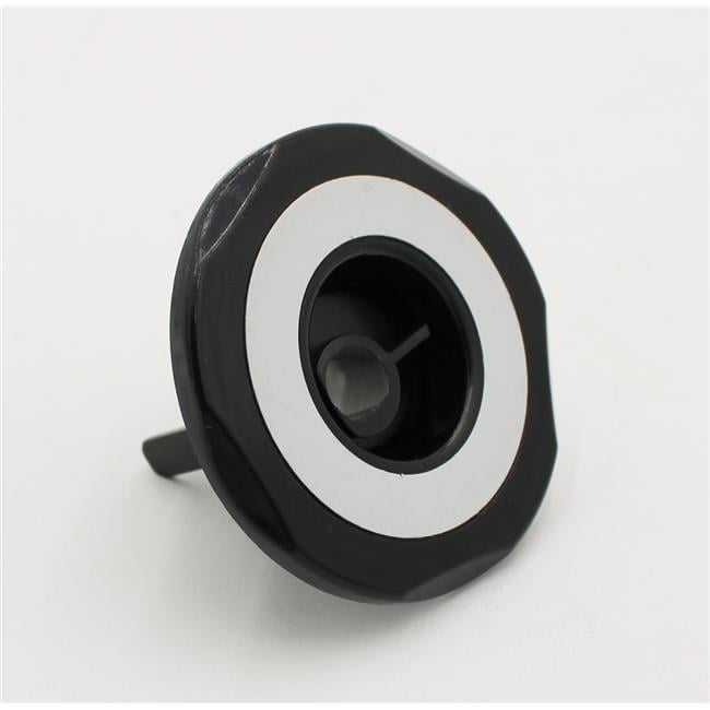 HydroQuip Black & Stainless Steel Mini Swirl Jet Face - Walmart.com