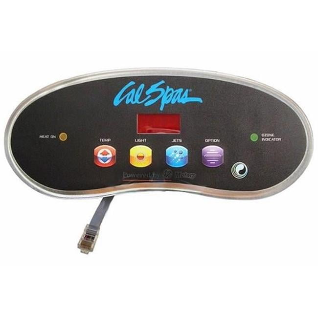 HydroQuip ELE09200778 Cal Spa 5900, 6000-6100 Topside Control Panel - Walmart.com