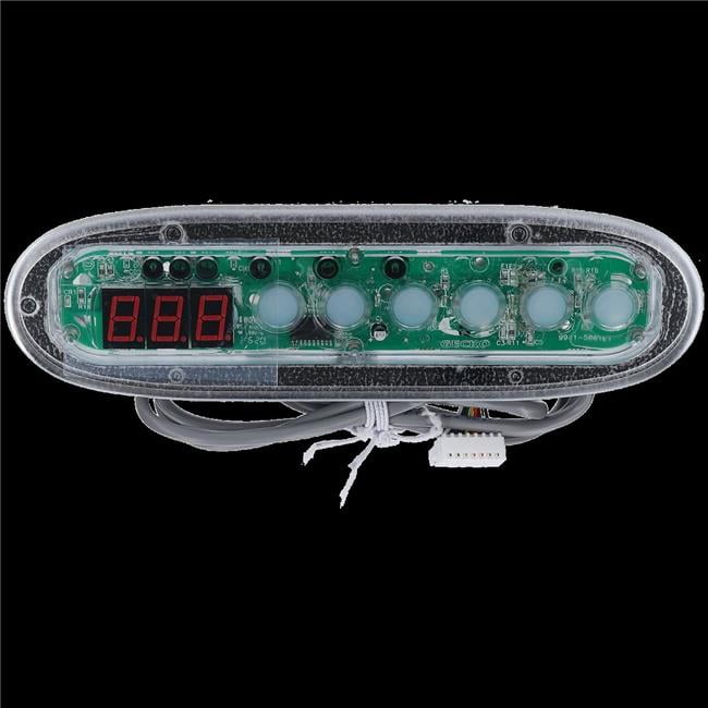 HydroQuip 01560-345 Home SSPA 00 Home Series Rectangle Control Panel ...