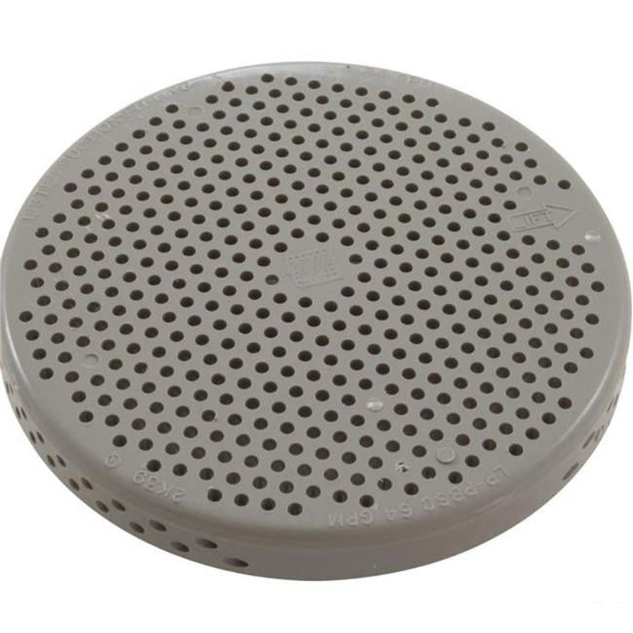 HydroQuip Low Profile Drain Suction Cover, Gray - Walmart.com