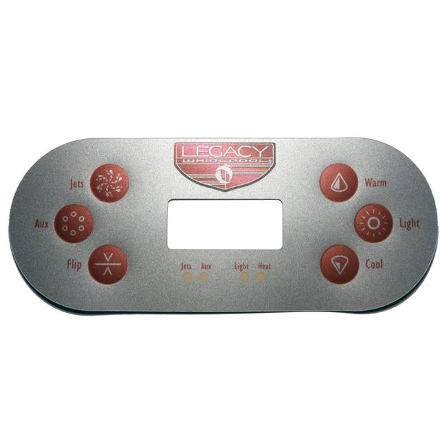 HydroQuip X509087 Master Spa TP600 2-Pump Legacy Control Panel Overlay Label - Walmart.com