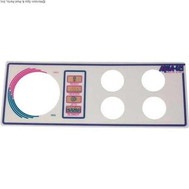 HydroQuip 930244-401 Pool or Spa Control 4-Button Faceplate Overlay ...