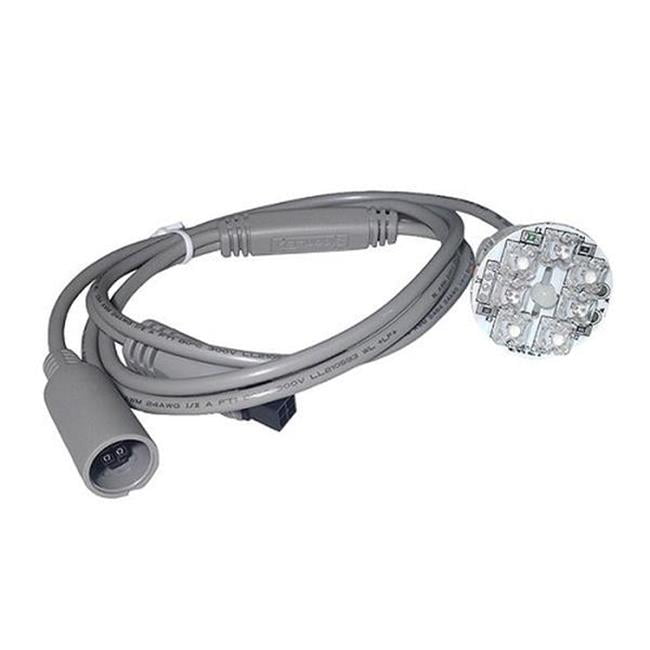 HydroQuip Sloan LED Cluster Main Light with 6-LED RGB Spa Light ...