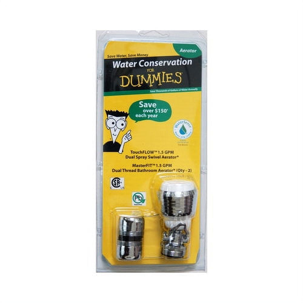 KIT/BATH AERATR COMBO CH (Pack of 1) - Walmart.com