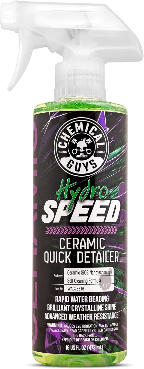 HydroSpeed Ceramic Quick Detailer Spray - SiO2 Shine Car Detailer Spray ...