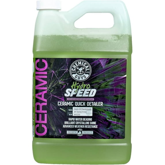 HydroSpeed Ceramic Quick Detailer Spray - SiO2 Shine Car Detailer Spray ...