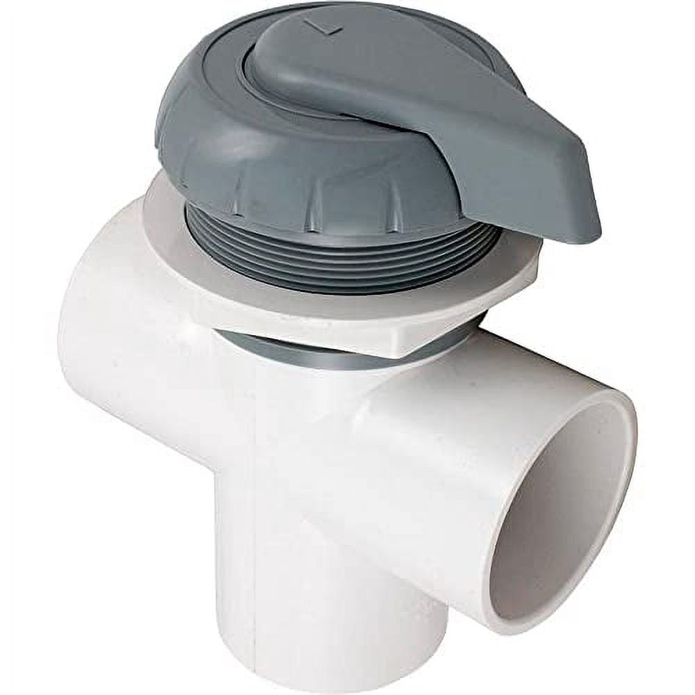 Hydroair Valve 2in. 3-Way Gray 11-4000GRY - Walmart.com