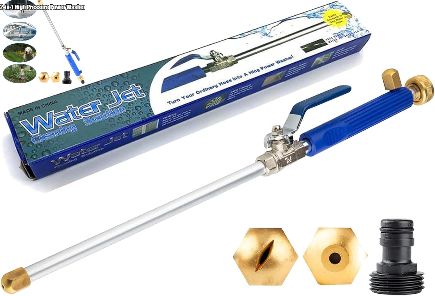 Hydroblast Power Nozzle, Hydroblast Power Nozzle Pressure Washer, 2-in ...