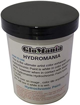 Hydrochromic Water Re-Active Reveal Color Changing Ink Paint (8oz ...