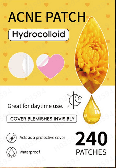 Hydrocolloid Bandages, 45 x 45 mm Large Pimple Patches for Face, XL ...