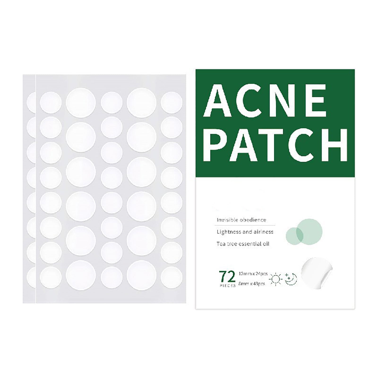 Hydrocolloid Pimple Patches - 36 Count - 21g - Walmart.com