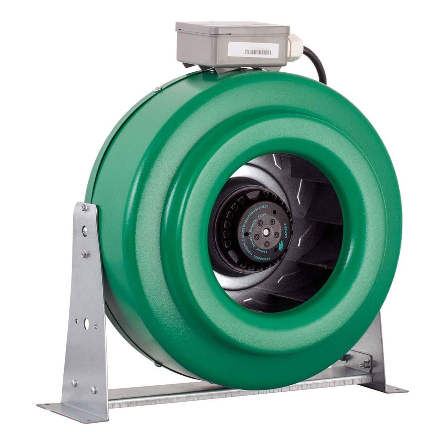 Hydrofarm ACDF10 Active Air 10" Inline Hydroponic Fan with Mounts, 760 ...
