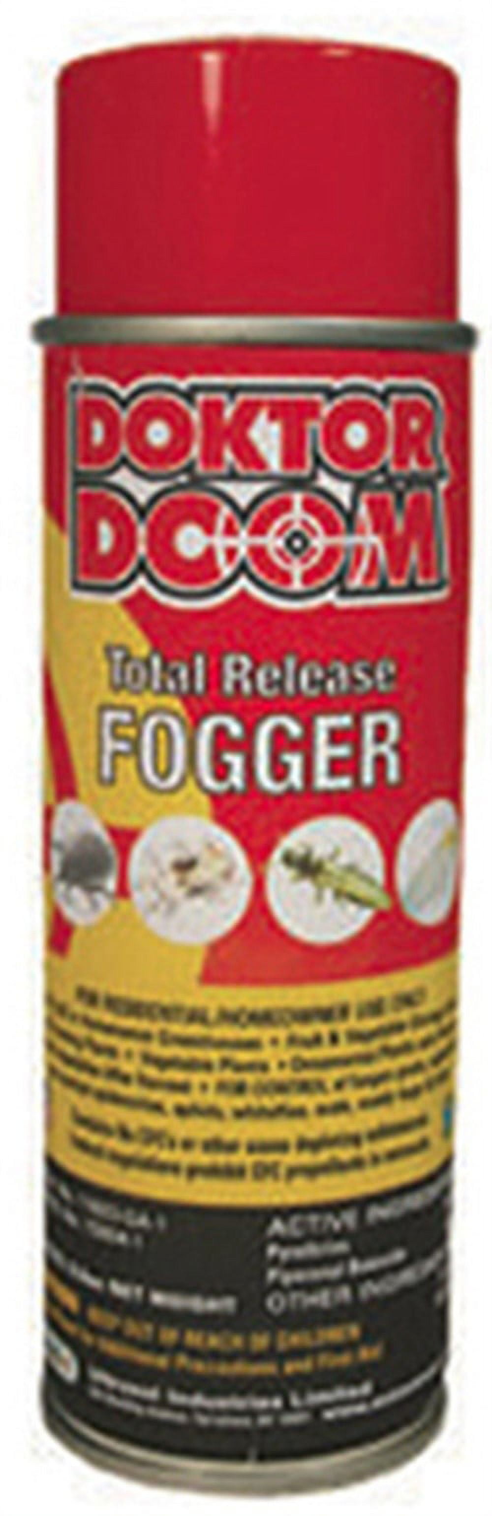 Doktor Doom Indoor Spider Mite Fogger, 5.5 oz - Household Bug Killer ...