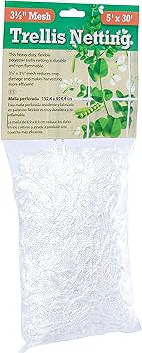 Hydrofarm HGN30S Flexible String, 5' x 30', Trellis Netting, 3.5" Mesh ...