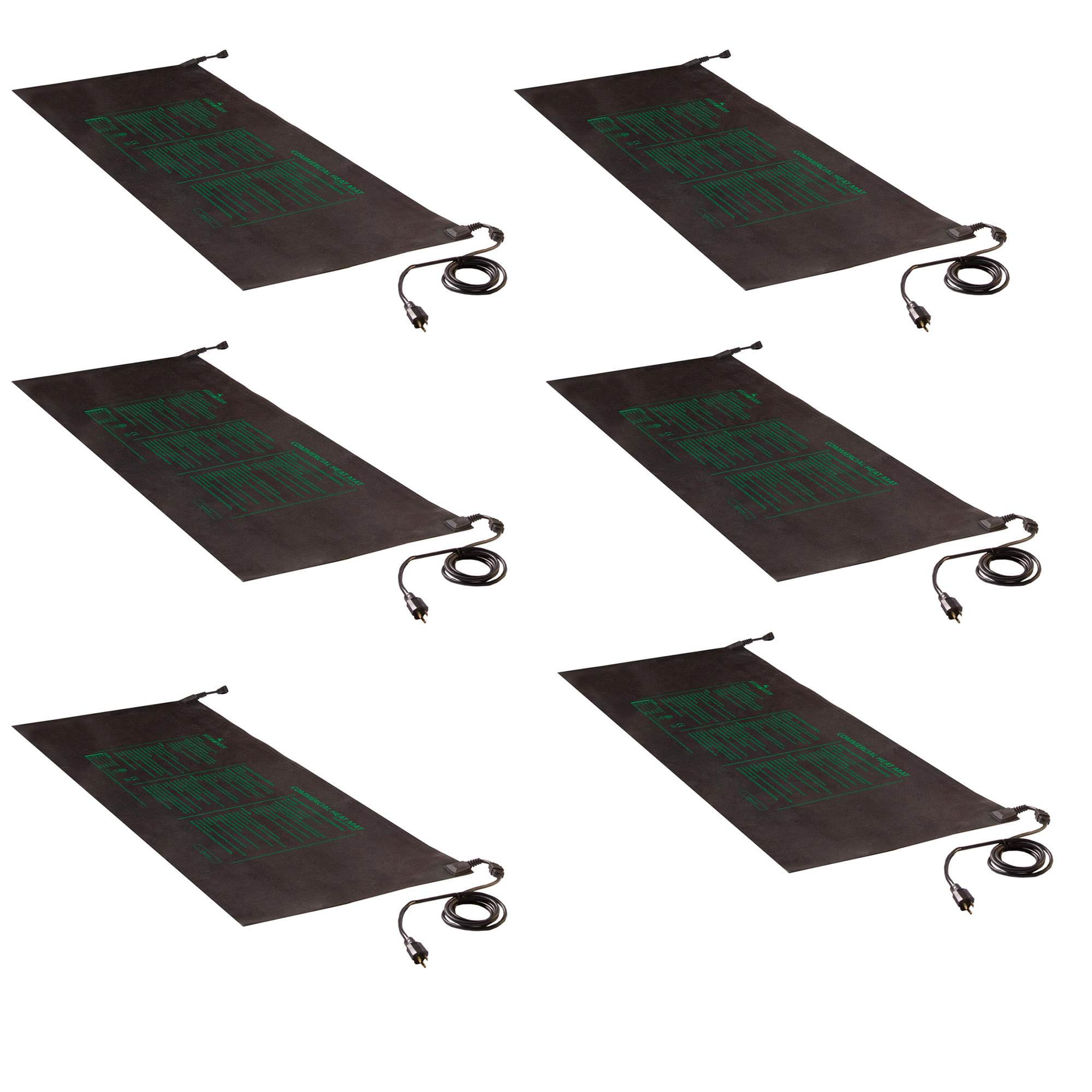 Hydrofarm MTMDU Jump Start 60" x 21" Hydroponic Garden Seedling Heat ...
