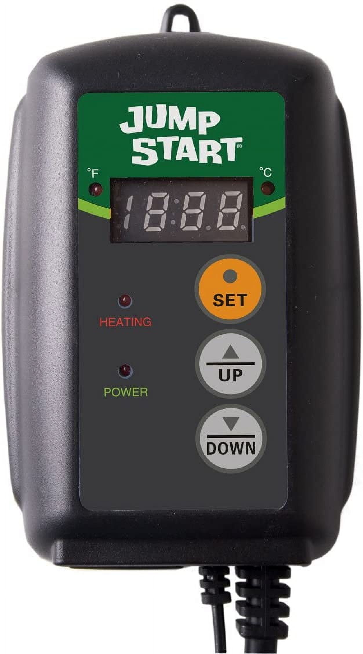 Hydrofarm MTPRTC Hydroponic Seedling Heat Mat Digital Thermostat Controller for Hydrofarm Heat ...