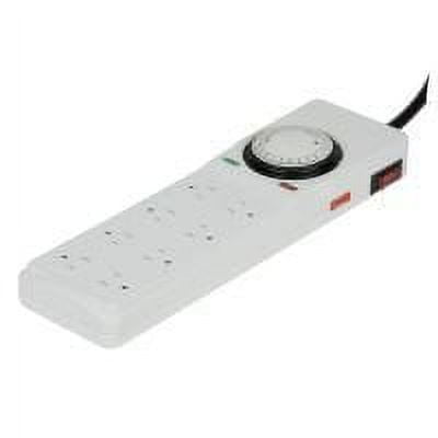 Hydrofarm TMSP8 Surge Protector with 8 outlets & Timer - Walmart ...