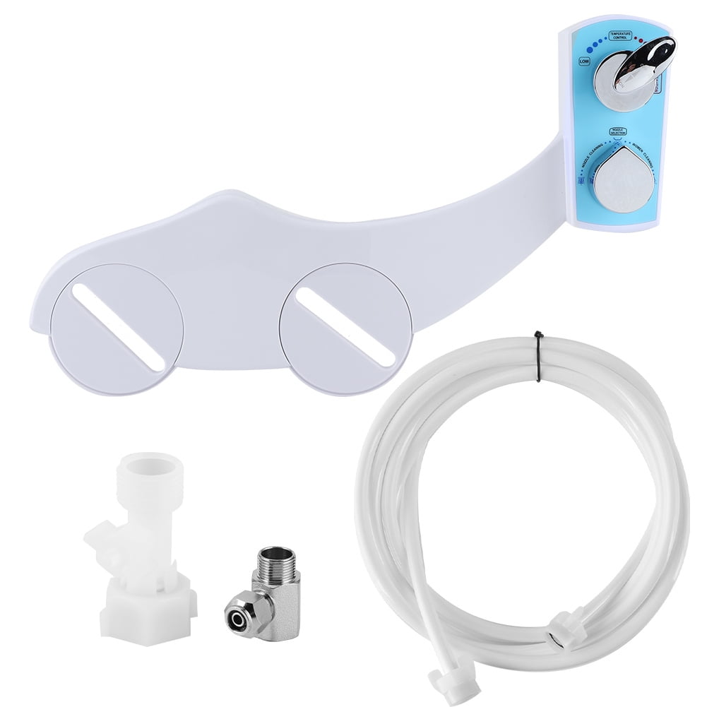 Daboolka Hydroflush toilet seat bidet spray with hot & cold water ...