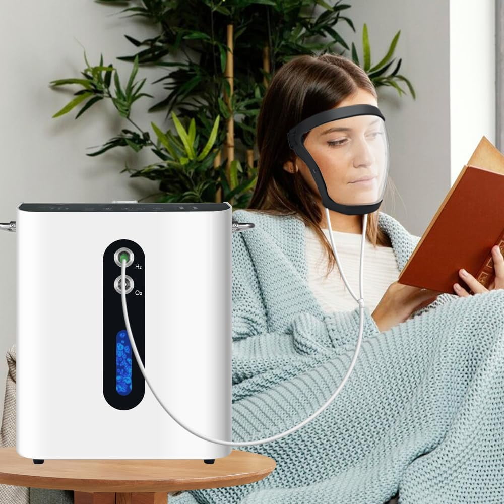 Hydrogen Face Mask H2 Gas Generator Device Hydrogen Shield Hydrogen ...