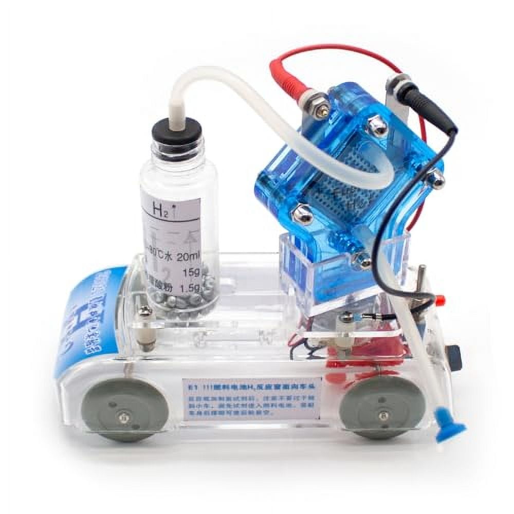 Hydrogen Fuel Cell, Electric Car Hydrogen and Oxygen Power Generation Clean Energy Vehicle Model ...