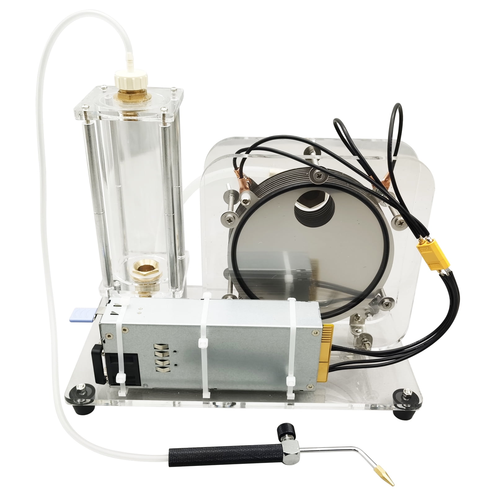 Hydrogen Oxygen Electrolysis Water Machine Oxy-Hydrogen Flame Generator ...