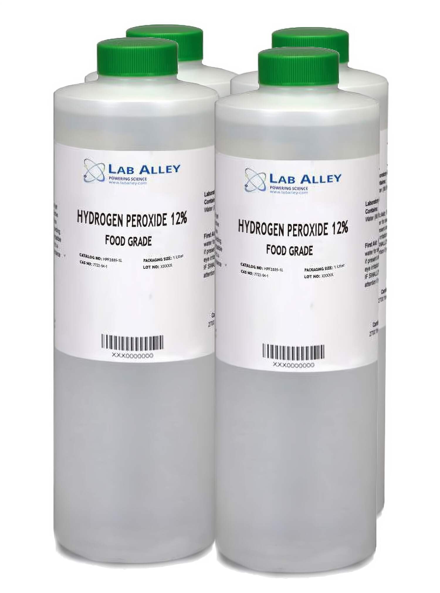 Hydrogen Peroxide 12% Solution, Food Grade, From Kosher 1LCS - Walmart ...