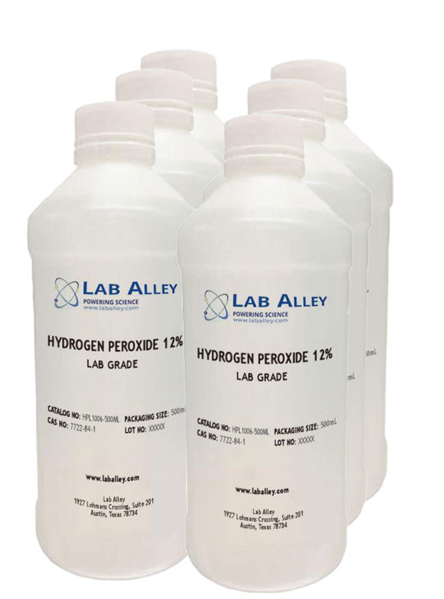Hydrogen Peroxide 12% Solution, Lab Grade 500MLCS - Walmart.com