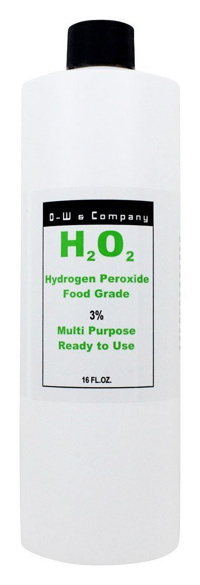 Hydrogen Peroxide 3% Food Grade 16 Ounces - Walmart.com