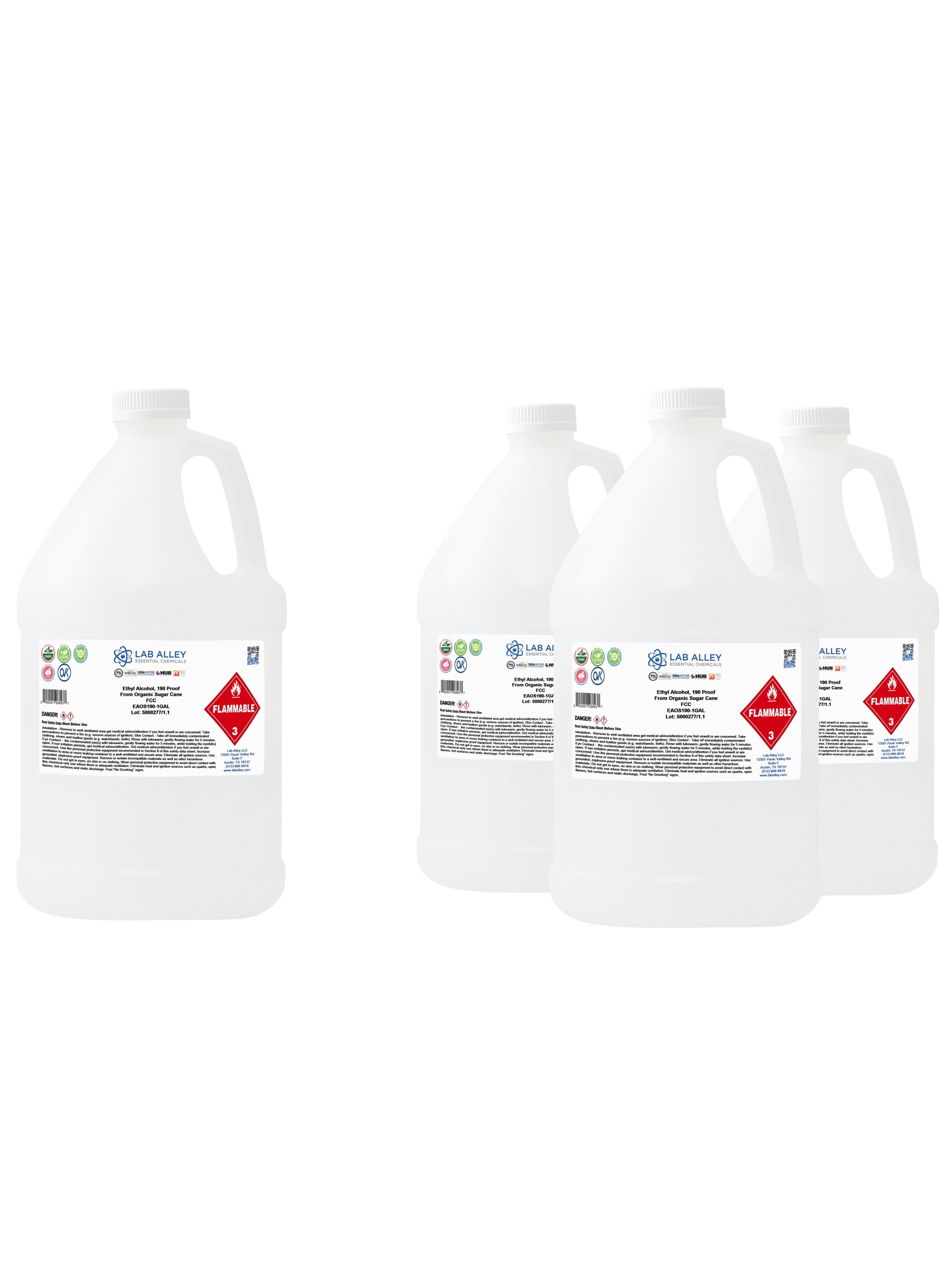 Hydrogen Peroxide 3% Solution, Lab Grade 1GALCS - Walmart.com