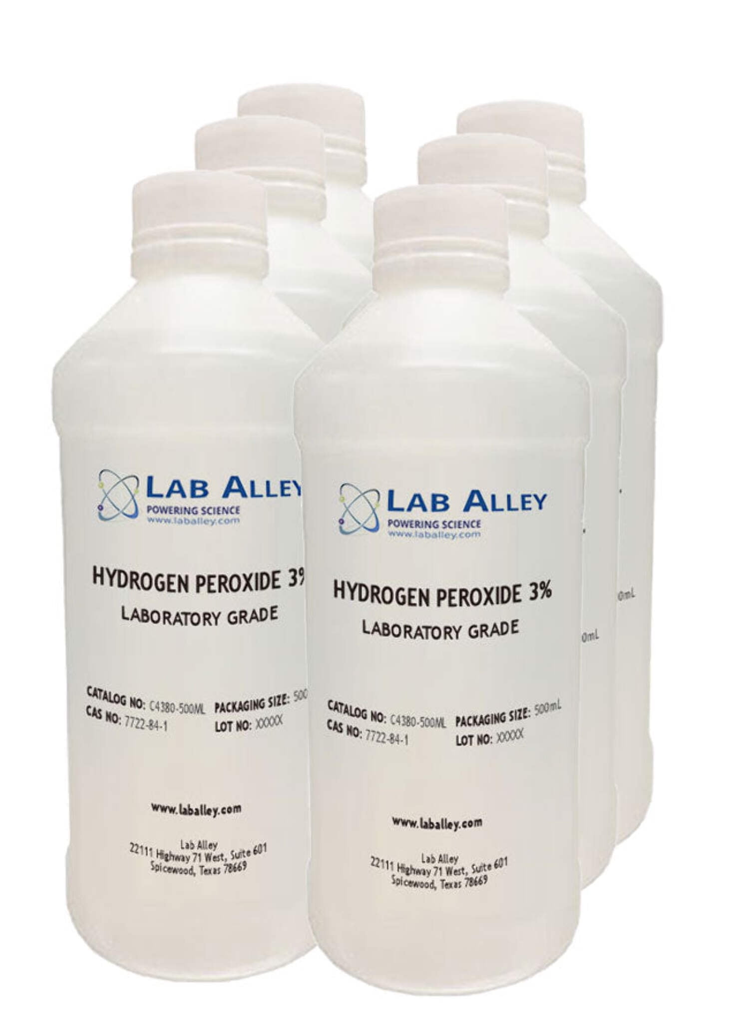 Hydrogen Peroxide 3% Solution, Lab Grade 500MLCS - Walmart.com