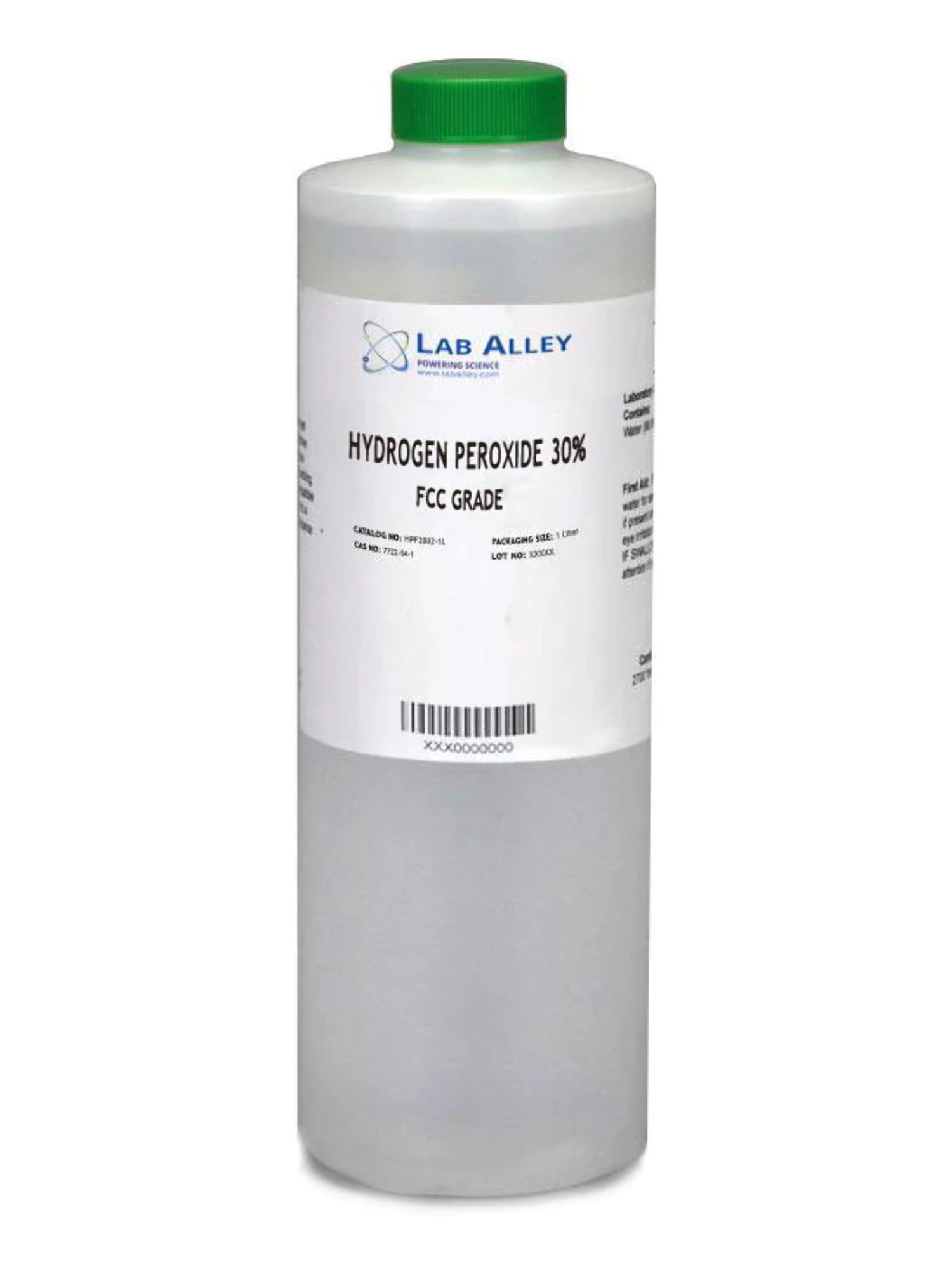 Hydrogen Peroxide 30% Solution, Food Grade 1L - Walmart.com