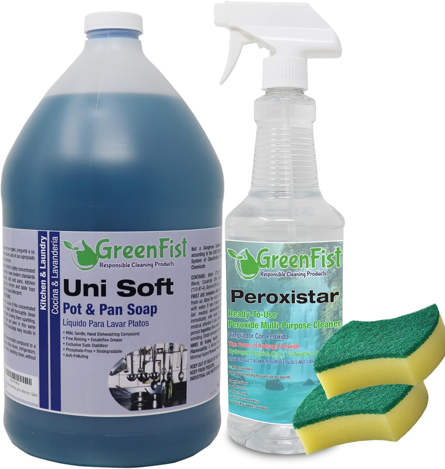 Hydrogen Peroxide All Purpose (Glass, Carpet,Stain Remover) Cleaner ...