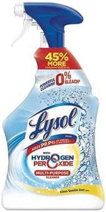 Hydrogen Peroxide Cleaner, Citrus Zest, 32 Oz Trigger Spray Bottle, 9 ...