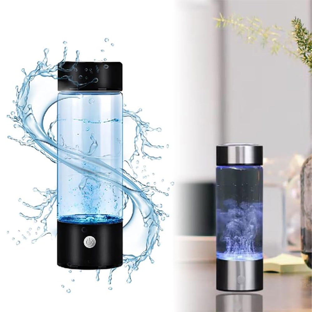 Hydrogen Water Bottle, 420ML Hydrogen Water Generator, Portable ...