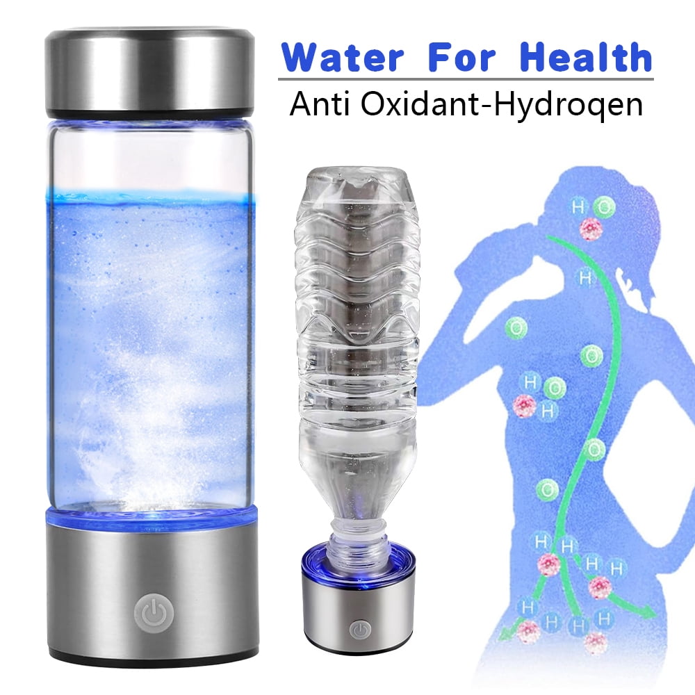 Hydrogen Water Bottle,DFITO Portable Hydrogen Water Ionizer Machine ...