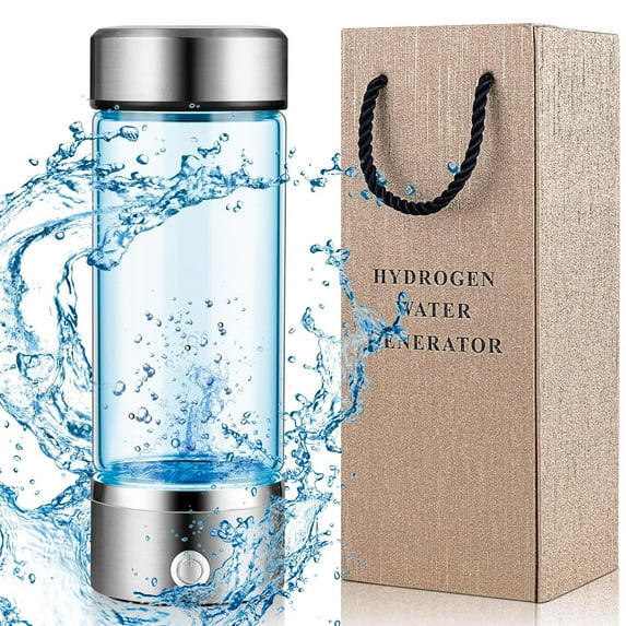 Hydrogen Water Bottle with PEM SPE Technology - 2024 for Men Women - A Portable Rechargeable ...