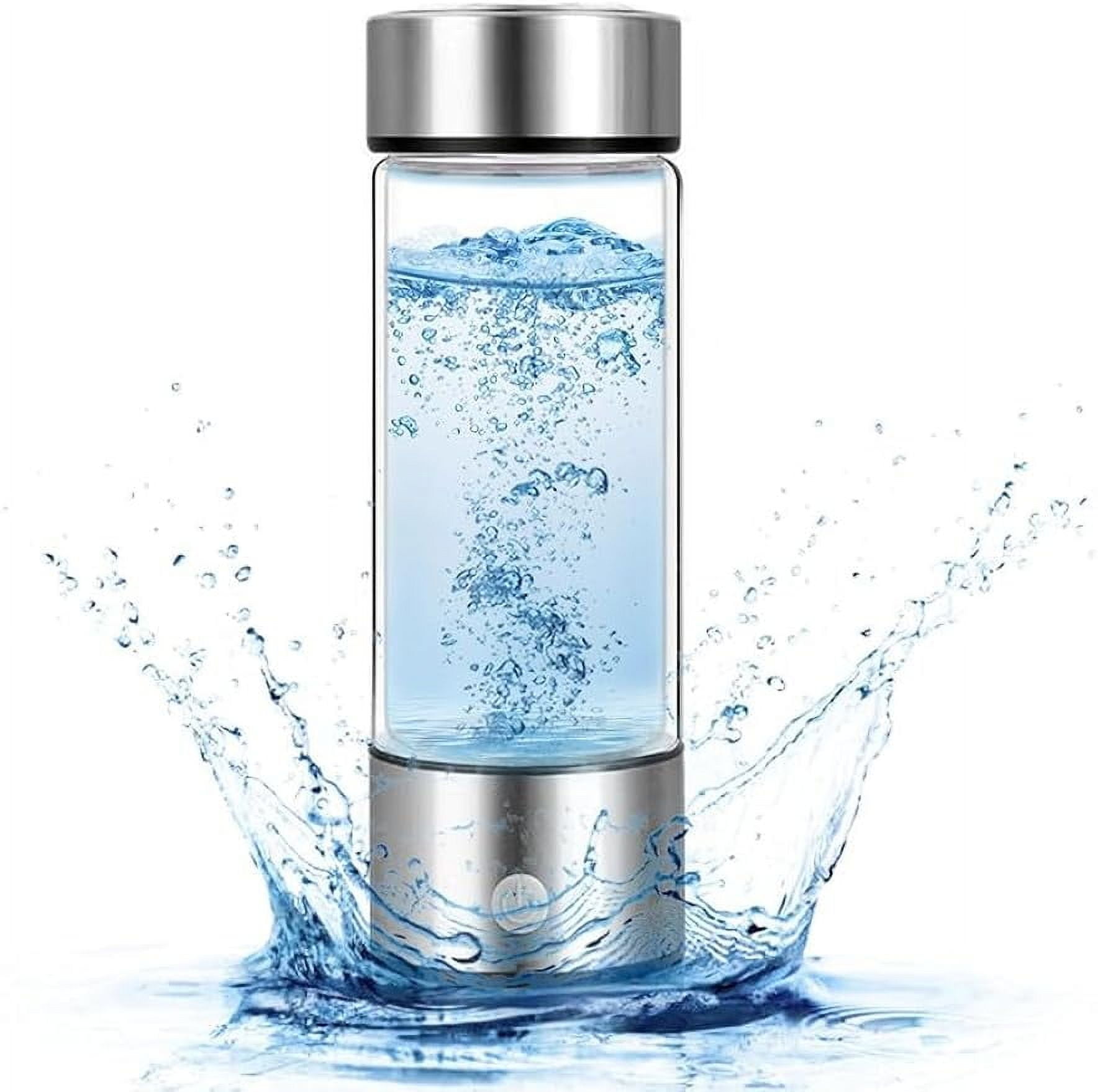 Hydrogen Water Bottle Recommended by Brecka, Echo PEM SPE Technology, Rechargeable Hydrogen ...