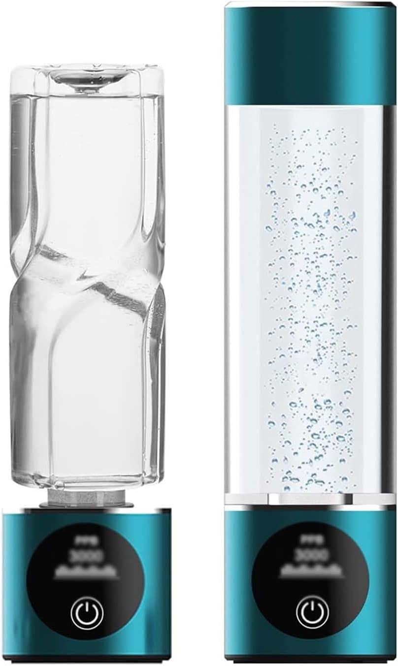 Hydrogen Water Bottle, SPE Technology, 3000ppb Pure Hydrogen Rich ...