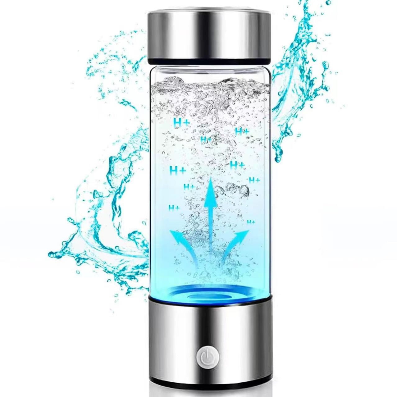 Hydrogen Water Bottle Sport - Portable Hydrogen Infuser for Enhanced Hydration, BPA-Free, Leak ...