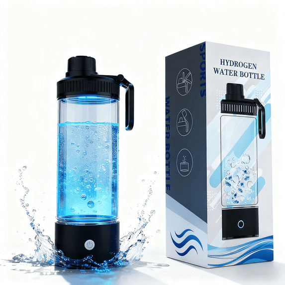 Hydrogen Water Bottle,Upgrade Hydrogen Water Machine-SPE PEM Technology ...