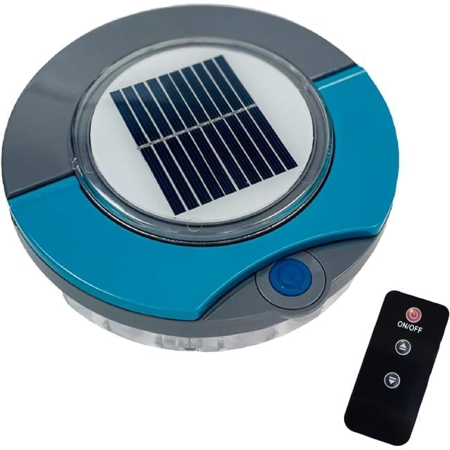 Hydroglo Show Underwater Solar Light, Blue & Grey - Walmart.com