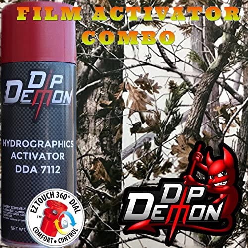 Hydrographic Film Combo Kit Woods in Winter White Snow Hydrographic ...