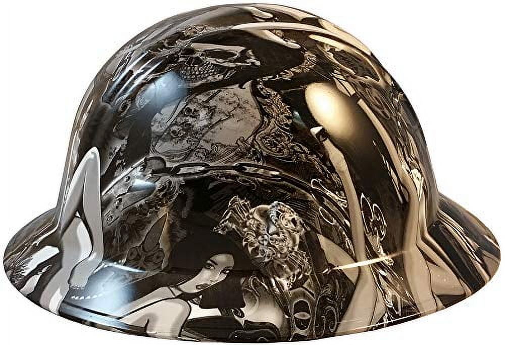 Hydrographic Full Brim Hard Hats with 6 Point Suspension - Dream Girls ...
