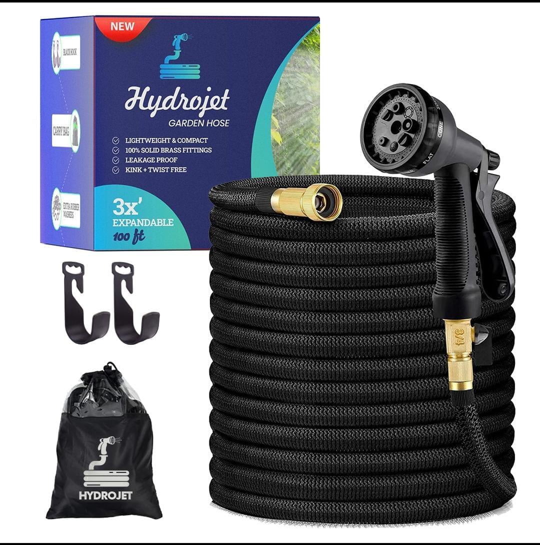Hydrojet Lightweight 100 ft Non-Kink Garden Hose - Walmart.com
